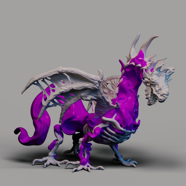 3D Printable Death Dragon by 2moronic miniatures
