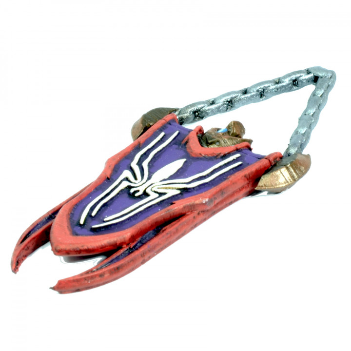 3D Printable Spider Banner by Dani Amengual