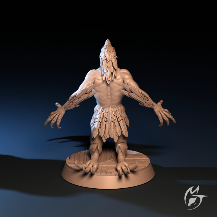 3D Printable Crow Cursed Berserks by Making Tlon