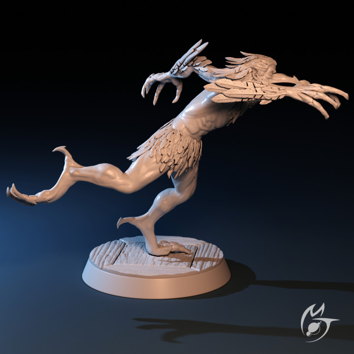 3D Printable Crow Cursed Berserks by Making Tlon
