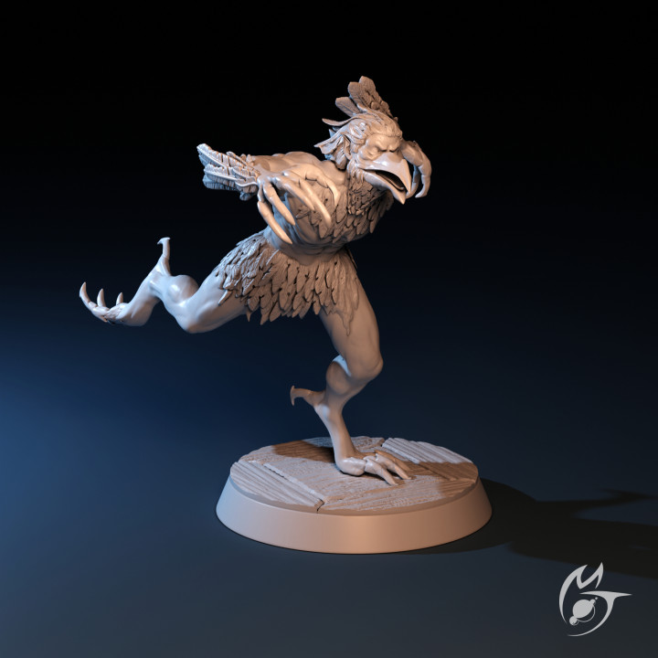 3D Printable Crow Cursed Berserks by Making Tlon