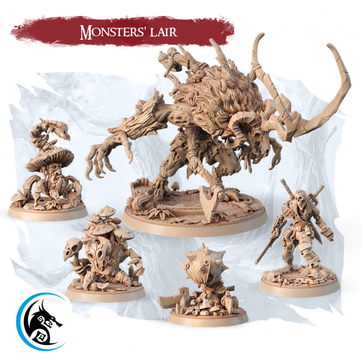 3D Printable Monsters' lair by Signum Workshop