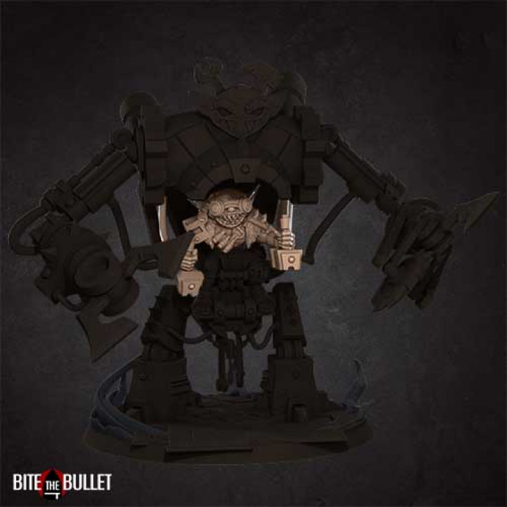 3D Printable Goblin Mech by Bite the Bullet