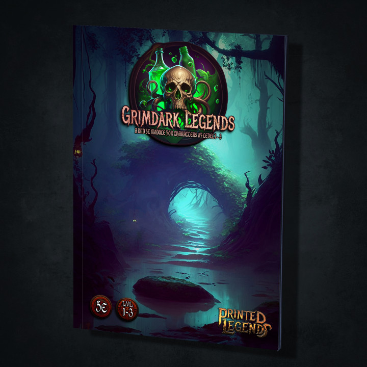 3D Printable Grimdark Legends DnD 5e Module (Level 1-3) + Artwork ...