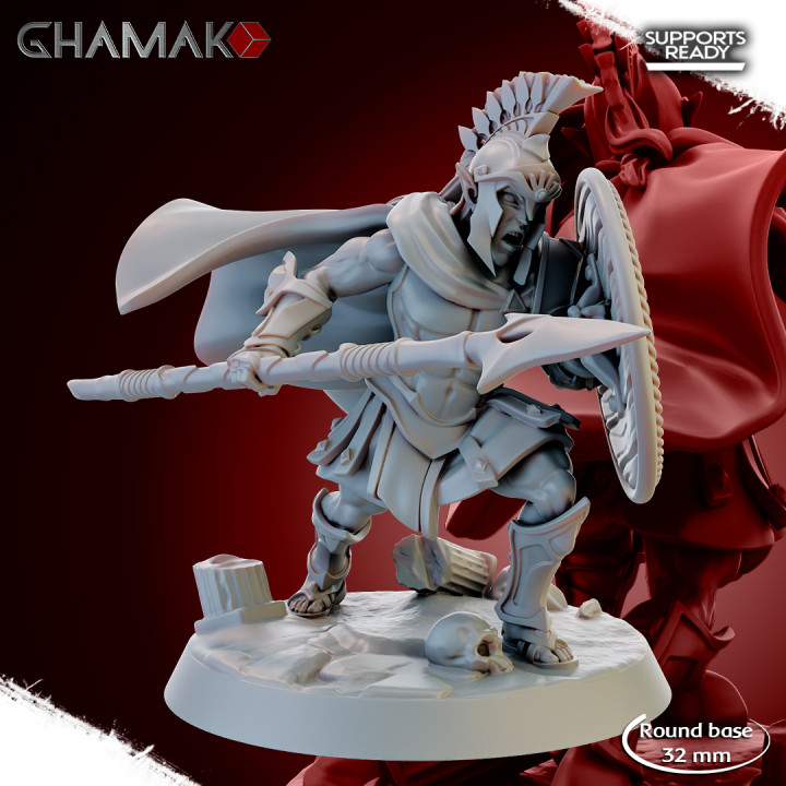 3D Printable Hoplites of Light by Ghamak