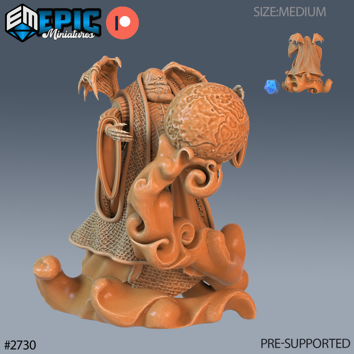 3D Printable Amnizu Set / Keeper of Styx / Mind Overlord / Devil ...