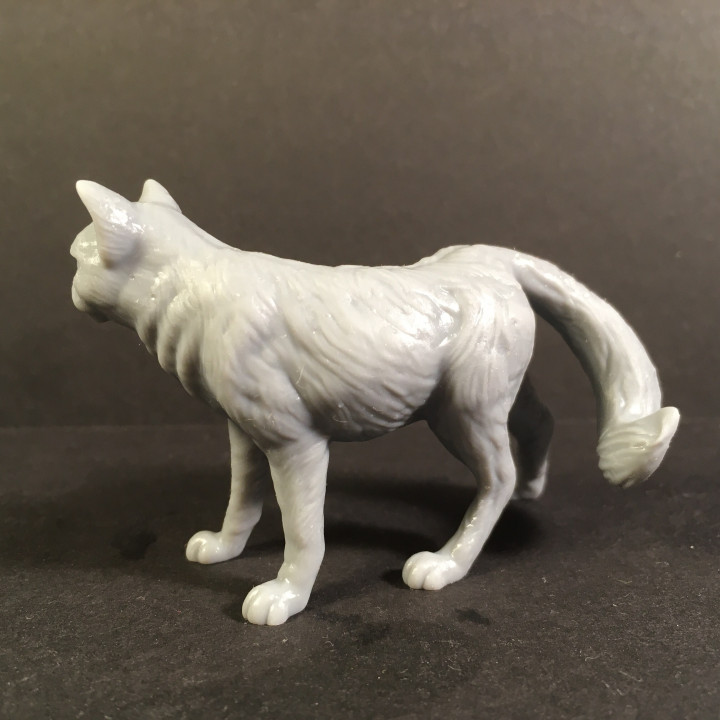 3D Printable Cat standing by Animals & Creatures Minis