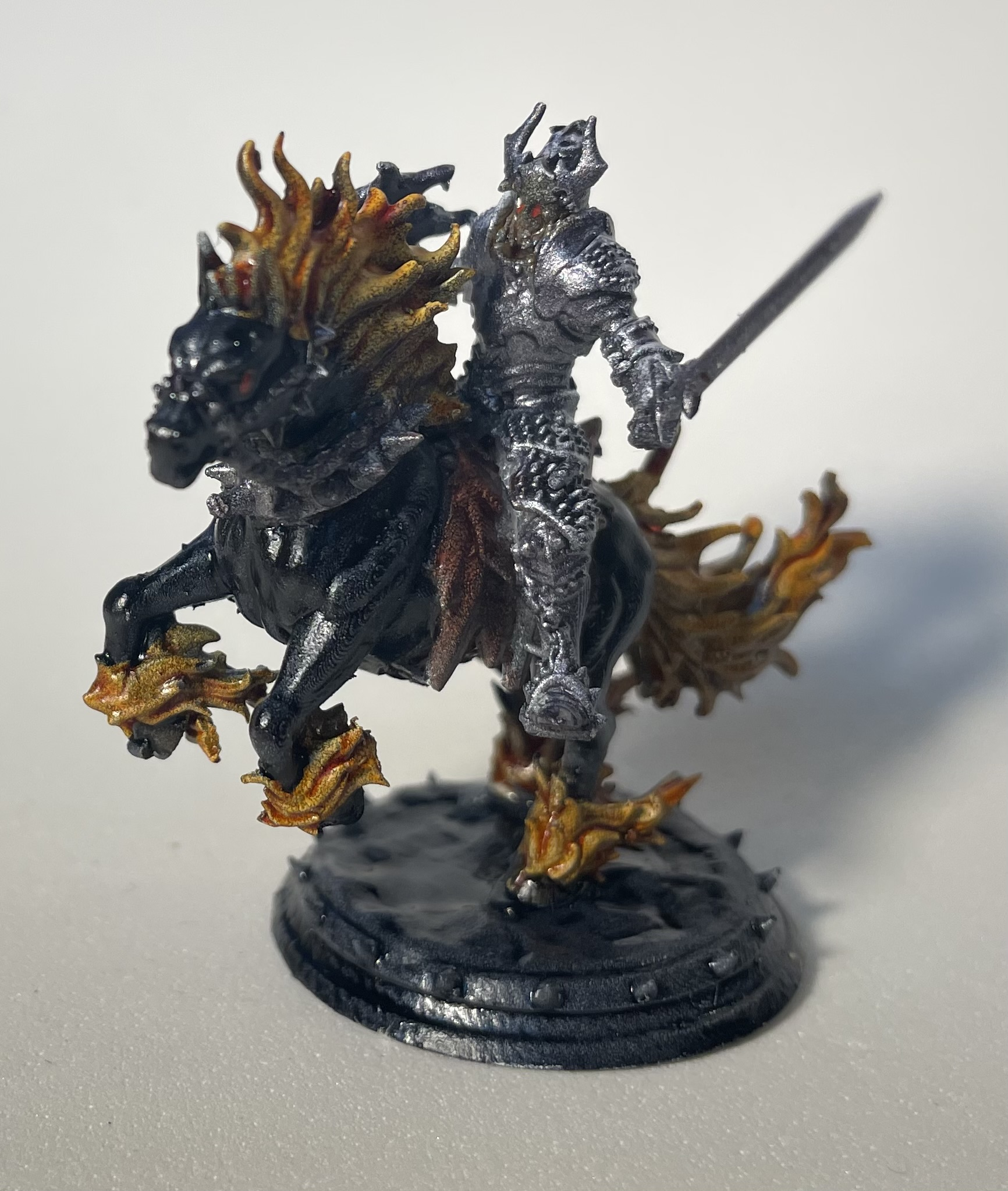 3D Printable Narzugon Rider / Hell Knight / Evil Paladine Cavalry ...