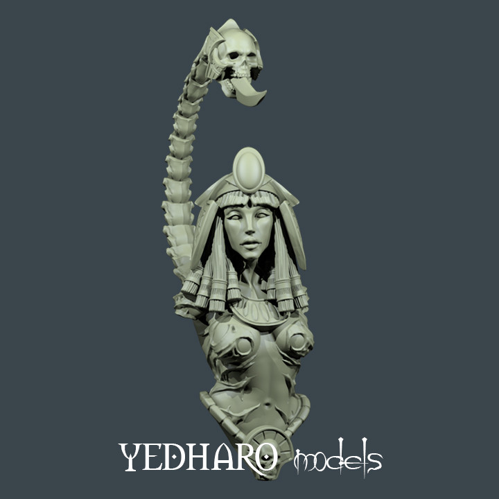 3D Printable Scorpio Bust by Yedharo Models SL