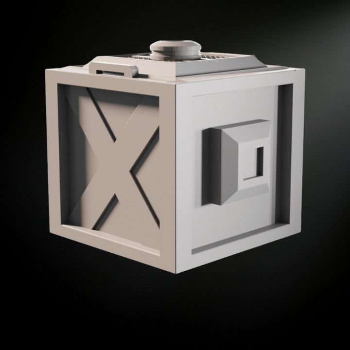 3D Printable Sci-Fi Crates by WargamesCo