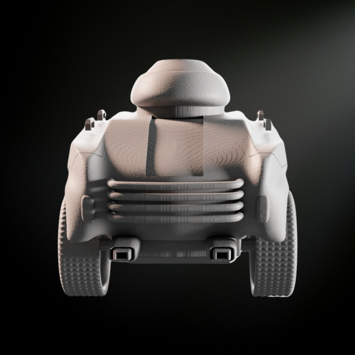 3D Printable Sci-Fi Car I by WargamesCo