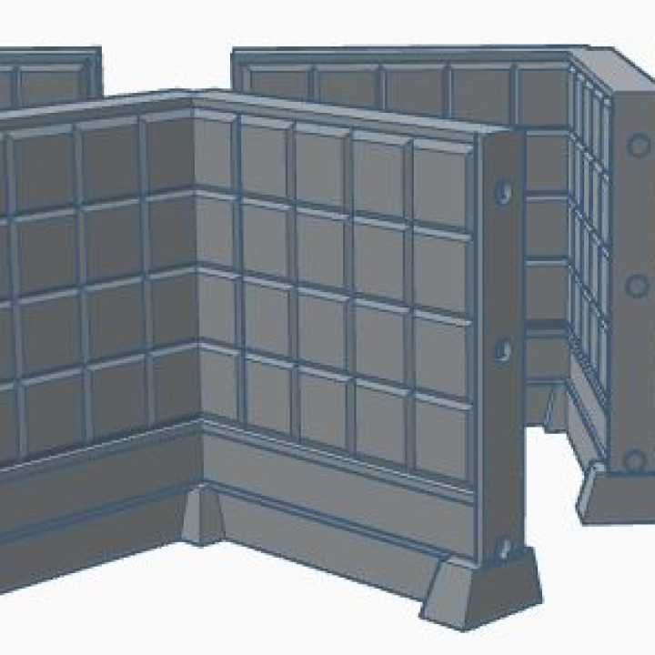3D Printable Concrete Barriers by Thomas Selby