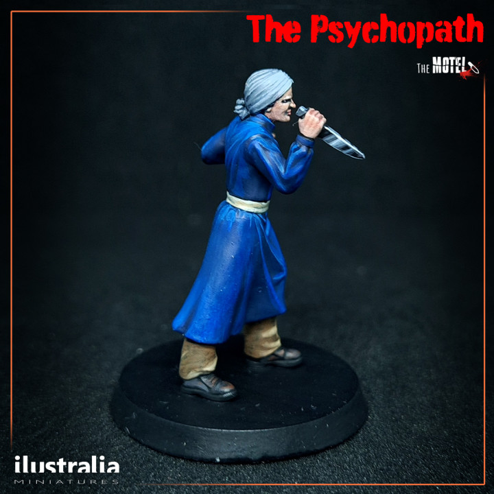 3D Printable The Psychopath by ilustralia miniatures