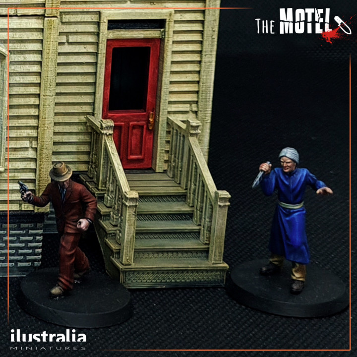 3D Printable The Psychopath by ilustralia miniatures