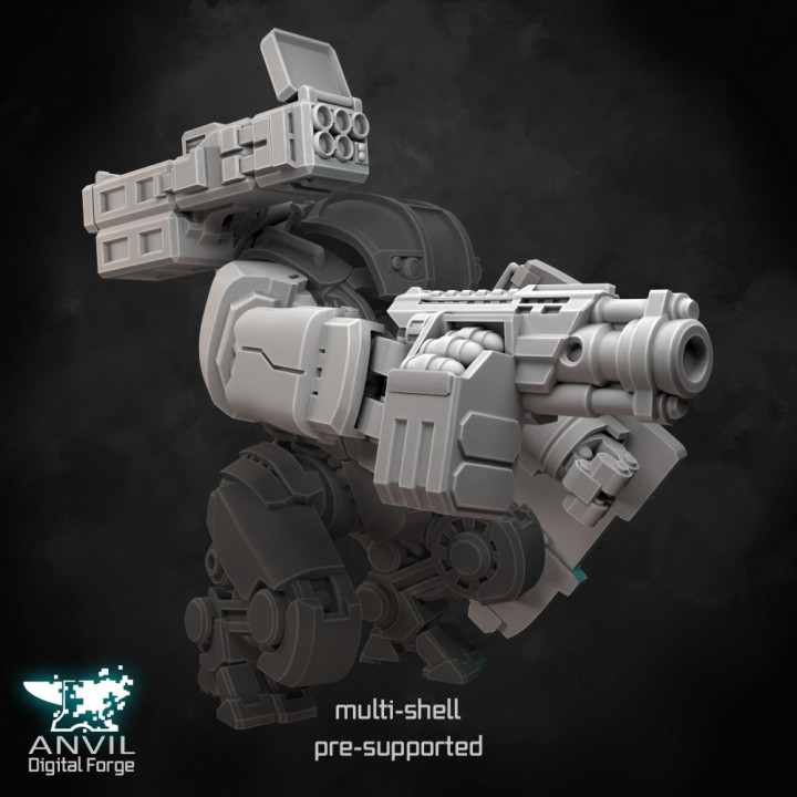 3D Printable OGRE Suit Melee / Close Range Booster Pack by Anvil ...