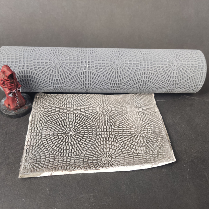 3D Printable DnD terrain rollers – Tiles by 3Demon