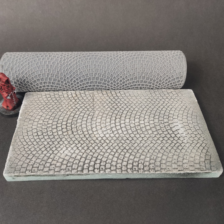 3D Printable DnD terrain rollers – Tiles by 3Demon