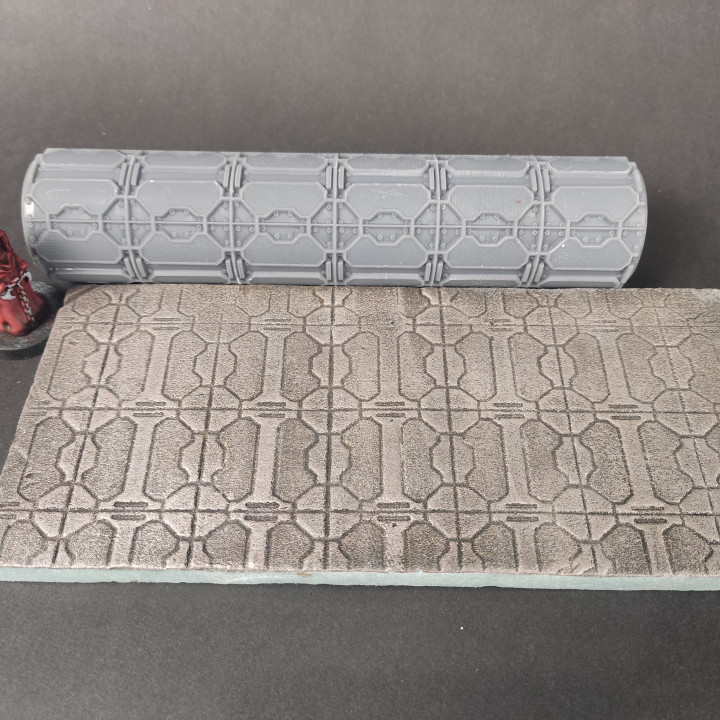 3D Printable DnD terrain rollers – Tiles by 3Demon