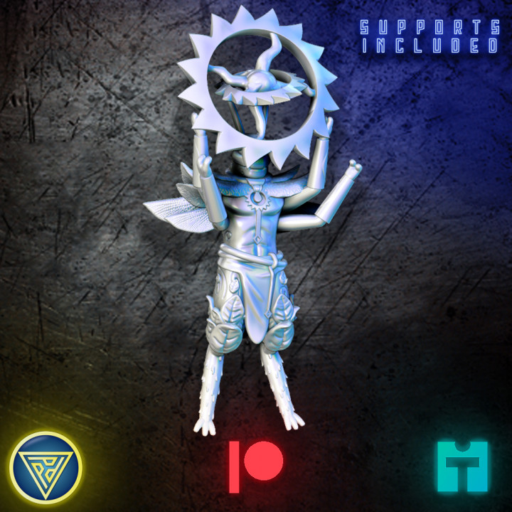 3D Printable Grasshopper Aliens Set by Print Paint Play