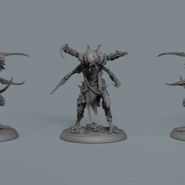 3D Printable SPIDER QUEEN LAIR - MANSPIDER WARRIOR by Necropunks Miniatures