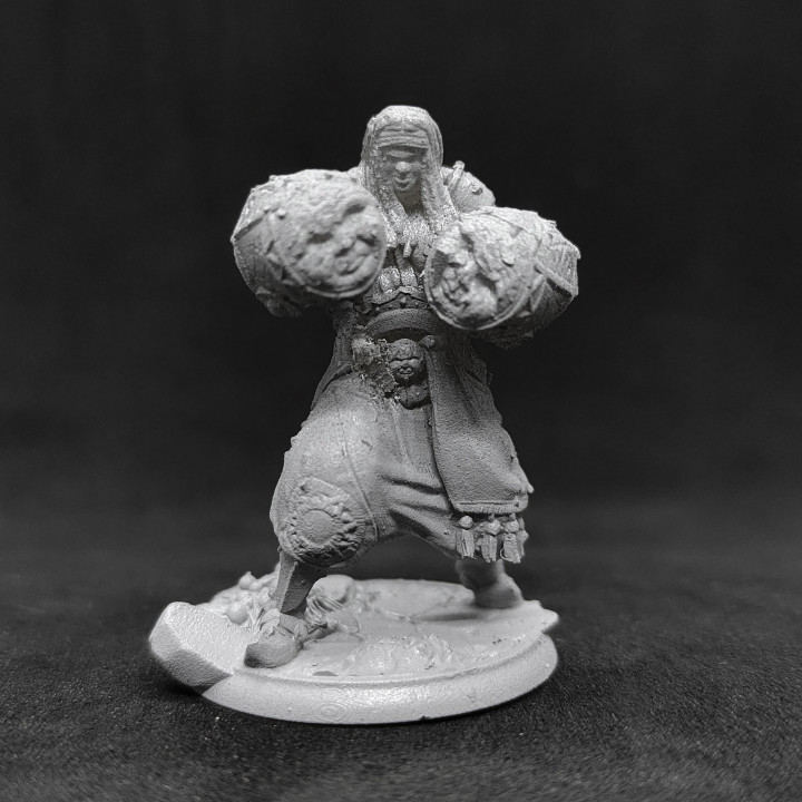 3D Printable SPIDER QUEEN LAIR - BOUNCER by Necropunks Miniatures