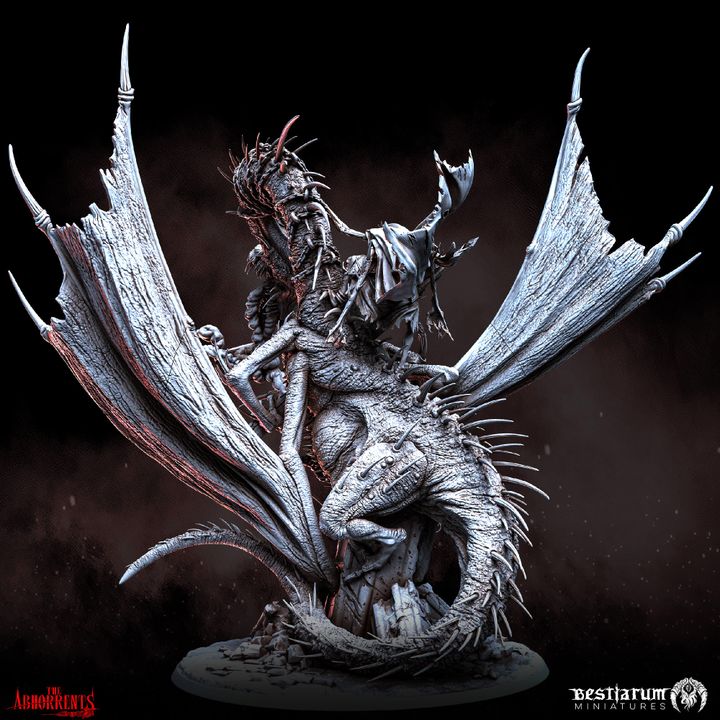 3D Printable Bloodsucker Dragon | Abhorrents | Vampire by Bestiarum ...