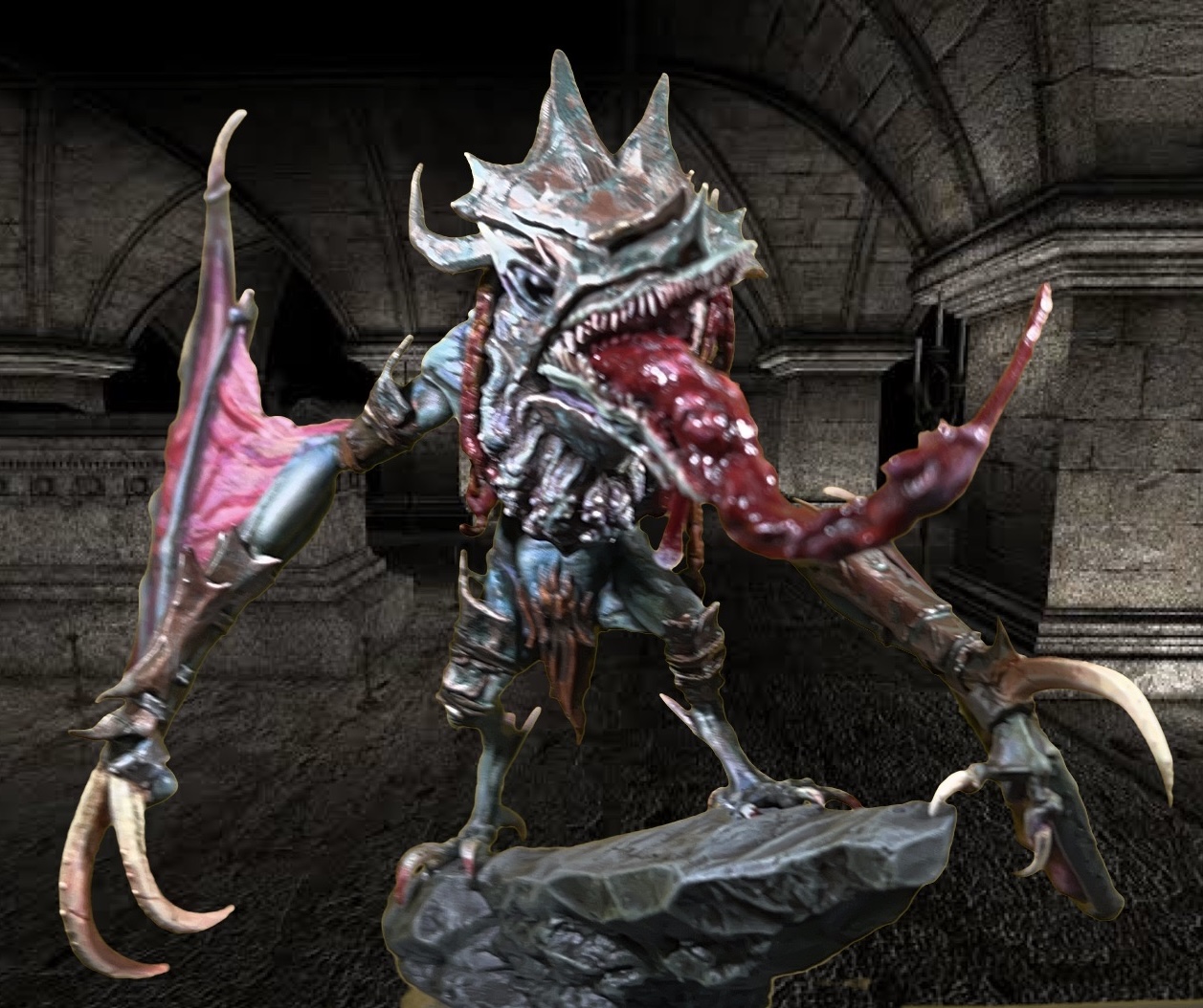 3D Printable Elite Cryptstalker | Abhorrents | Vampire by Bestiarum ...