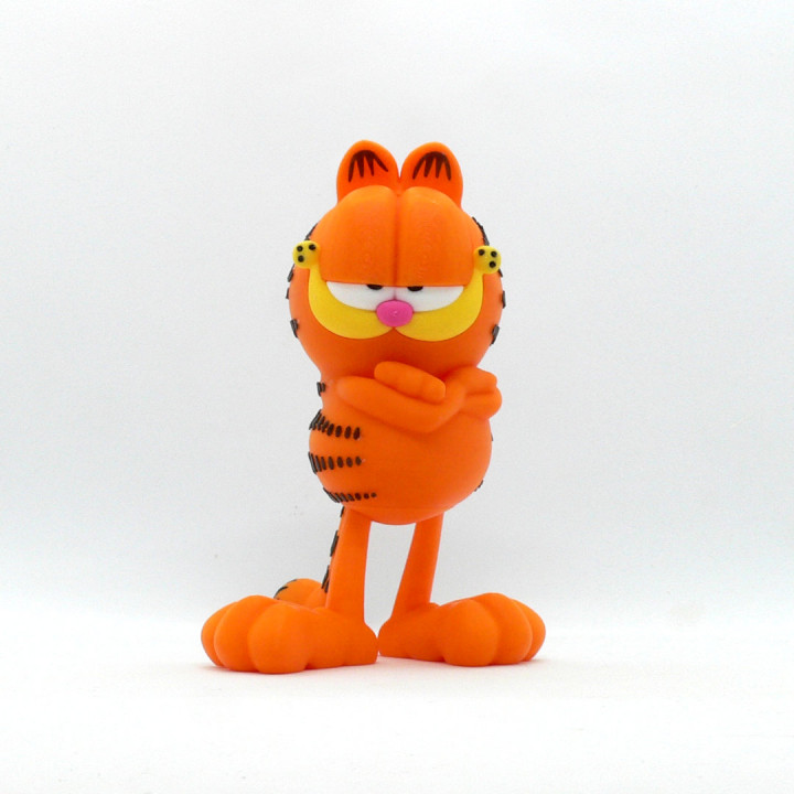 3D Printable Garfield by Steve Solomon