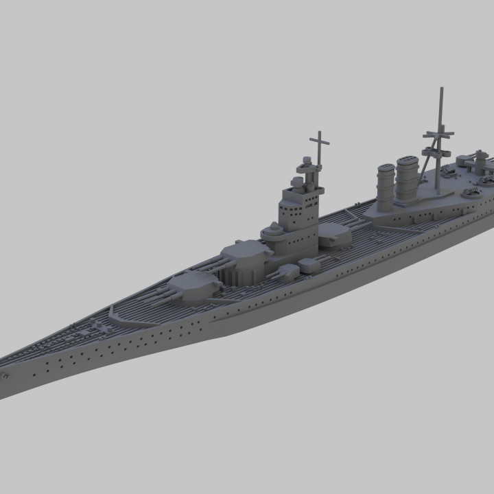 3D Printable Royal Navy WW2 G3 class Battlecruiser by Lee McColl