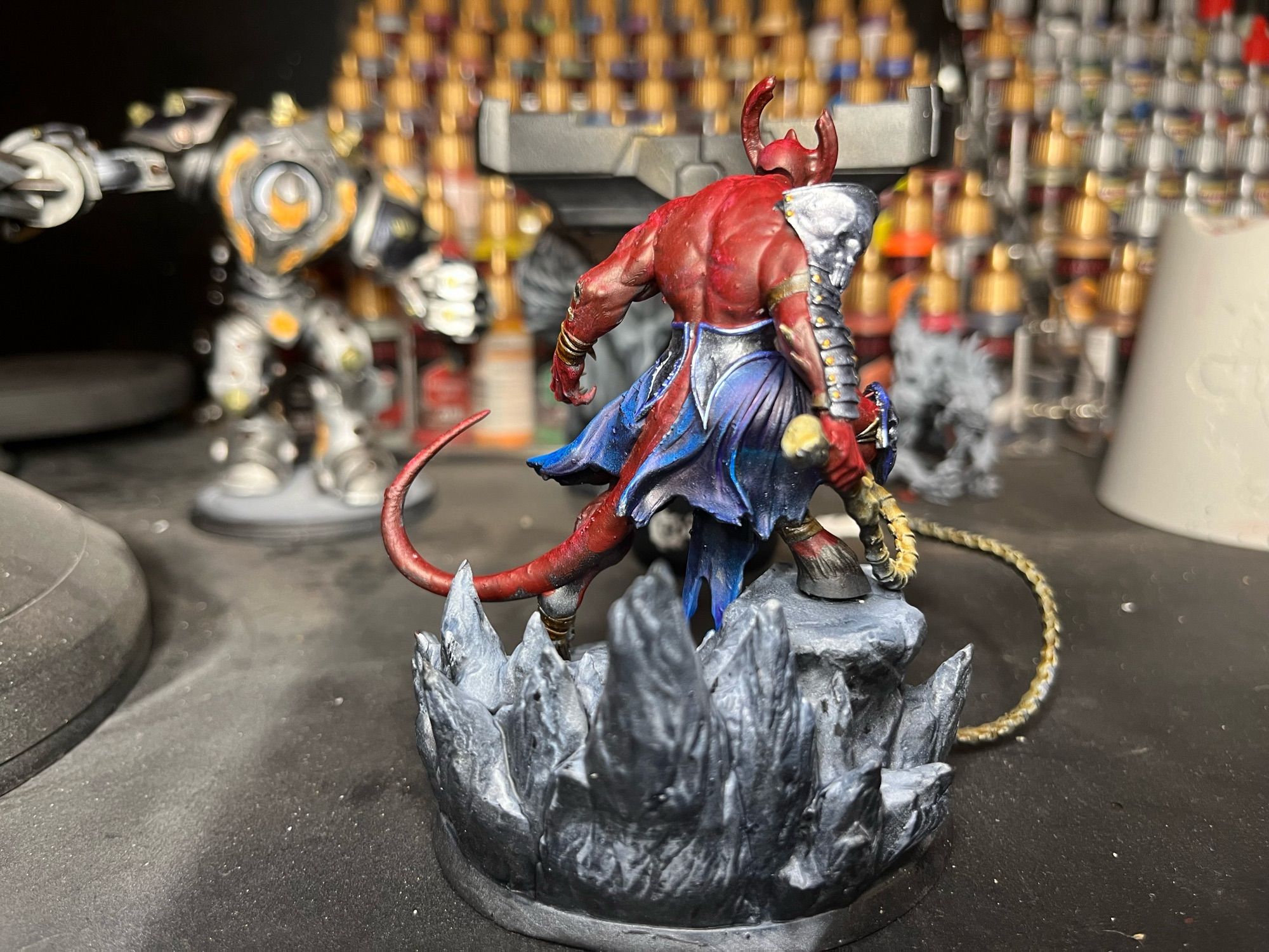 3D Printable Evolved Ambassador Demon - modular winged demon set by ...