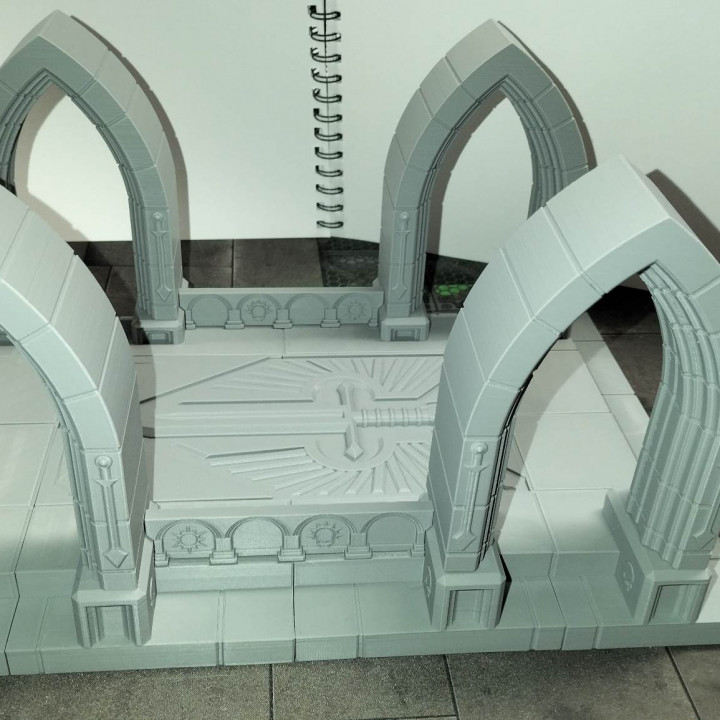 3D Printable Walkway Plaza by 3d Prince and Design