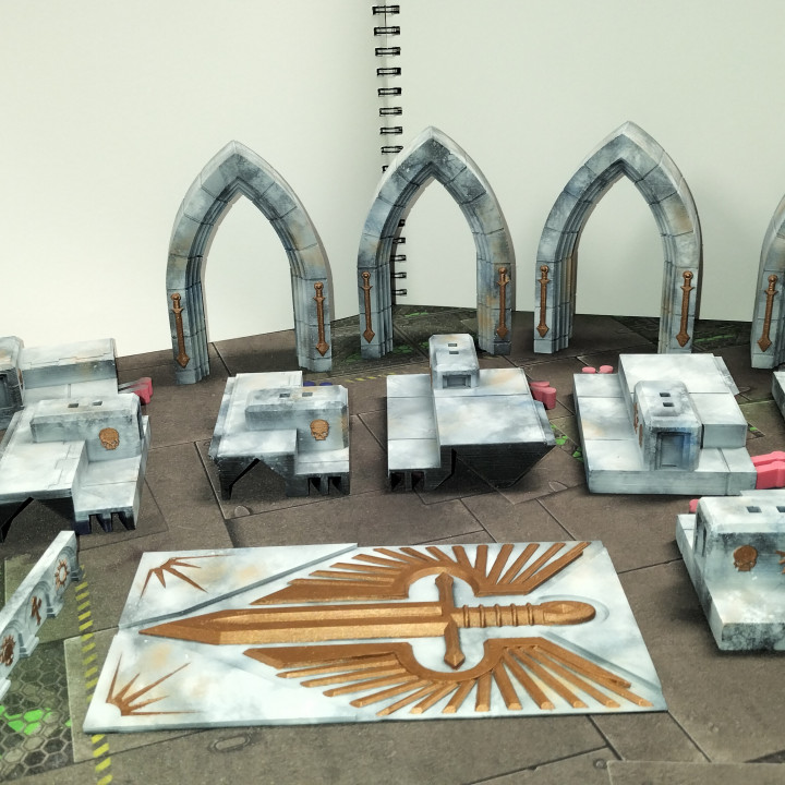 3D Printable Walkway Plaza by 3d Prince and Design