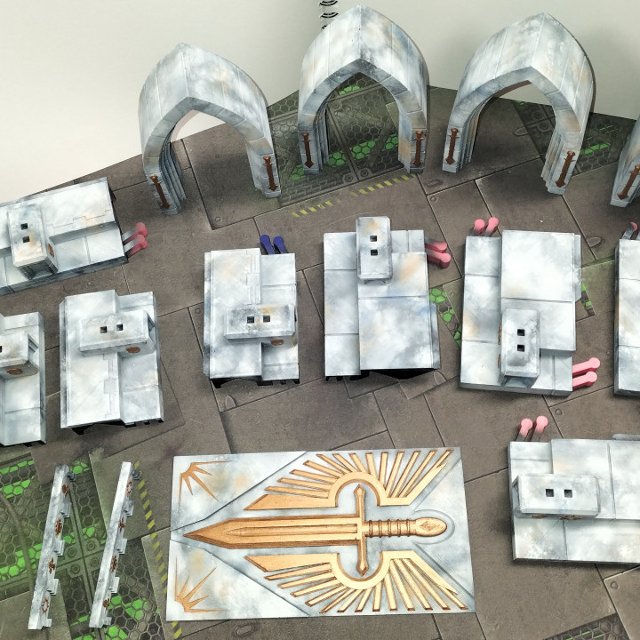 3D Printable Walkway Plaza by 3d Prince and Design