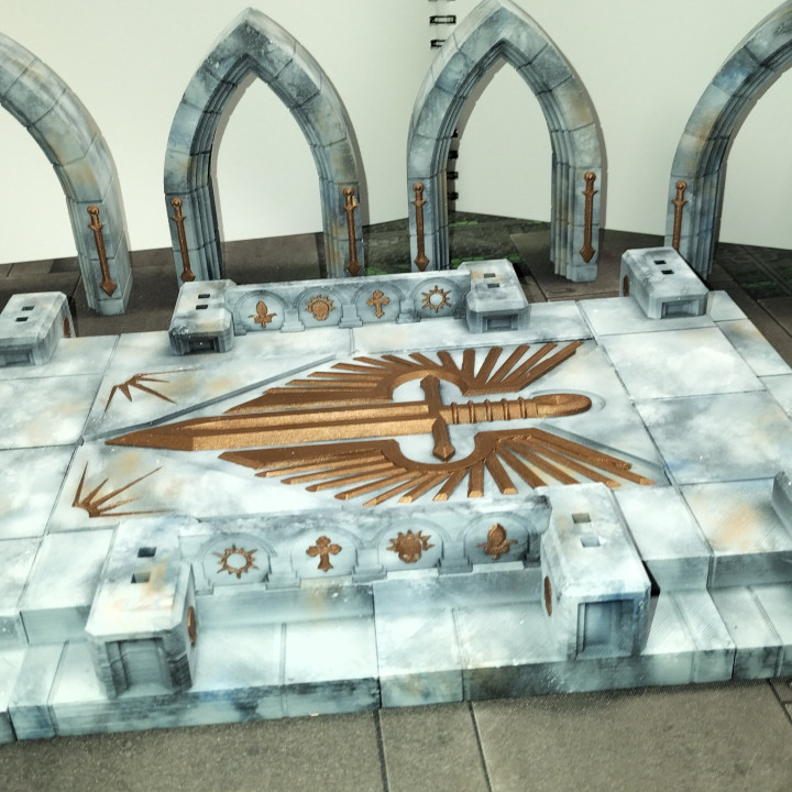 3D Printable Walkway Plaza by 3d Prince and Design
