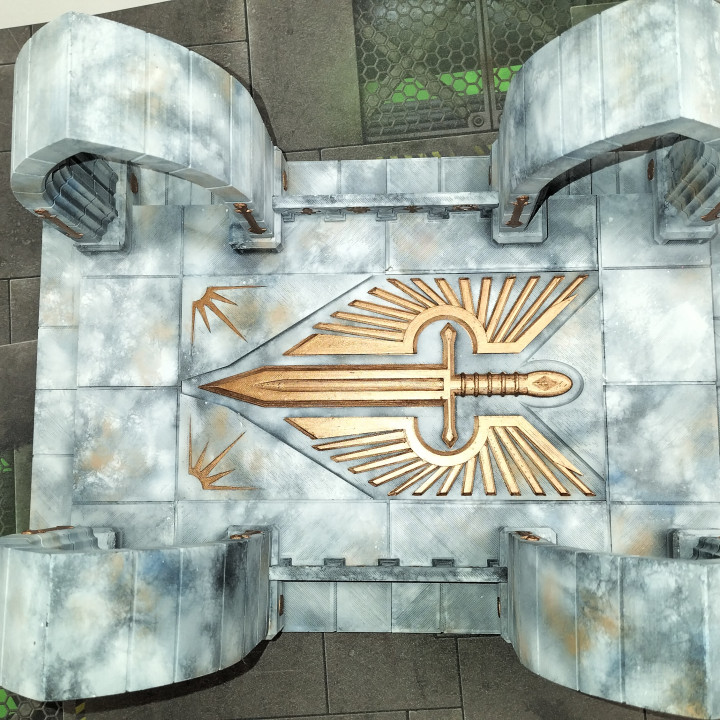 3D Printable Walkway Plaza by 3d Prince and Design