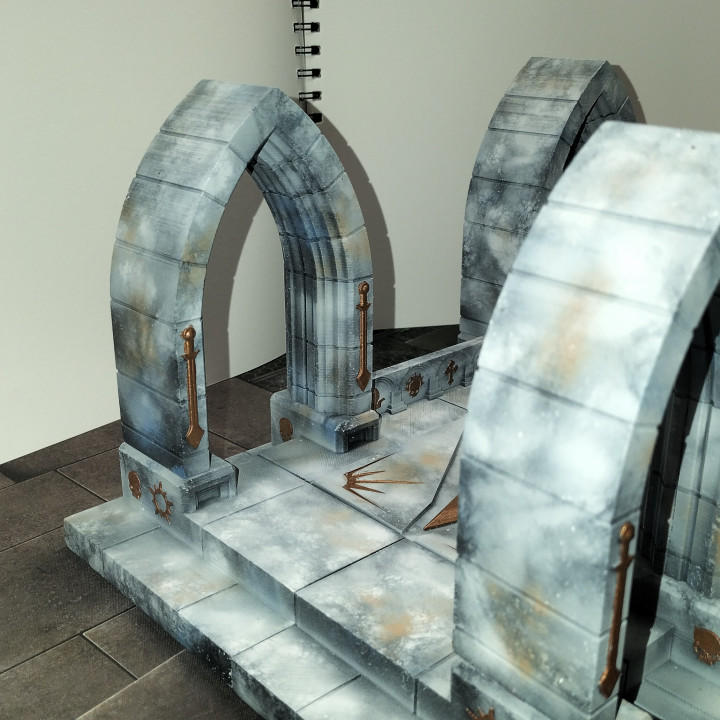 3D Printable Walkway Plaza by 3d Prince and Design