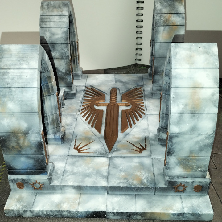 3D Printable Walkway Plaza by 3d Prince and Design