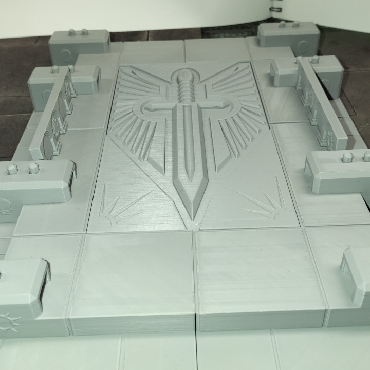 3D Printable Walkway Plaza by 3d Prince and Design