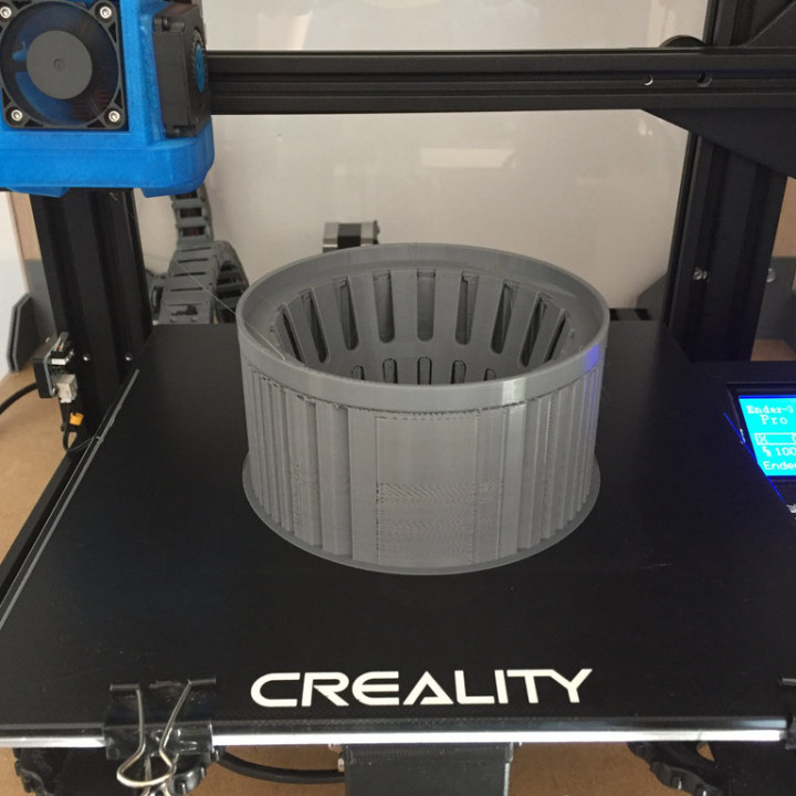 3D Printable Basket for Gutter Drainage Settler by RedChurch Studio