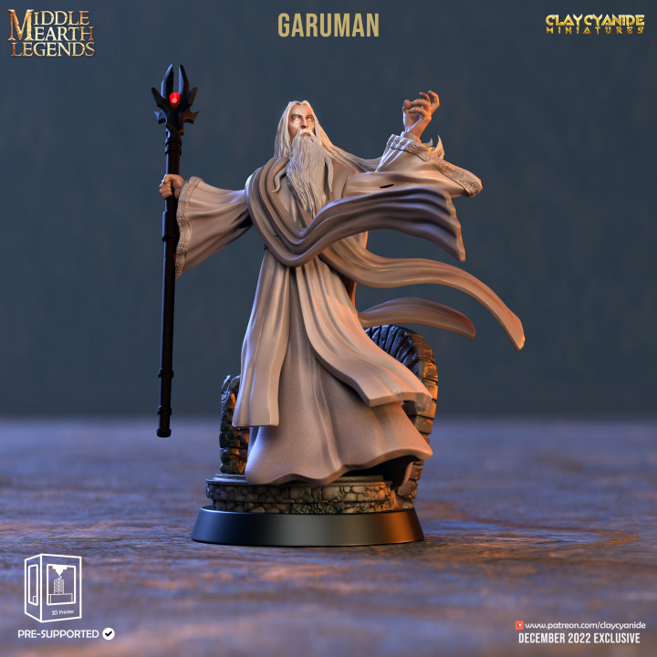 3D Printable Middle Earth Legends by Clay Cyanide Miniatures