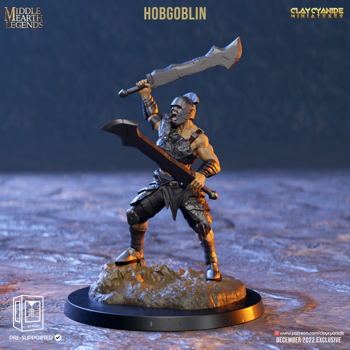 3D Printable Middle Earth Legends by Clay Cyanide Miniatures