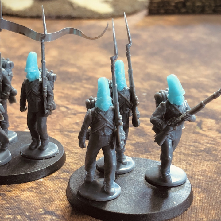 3D Printable SLUDGE Royal Marine Conversion Heads by sean sutter