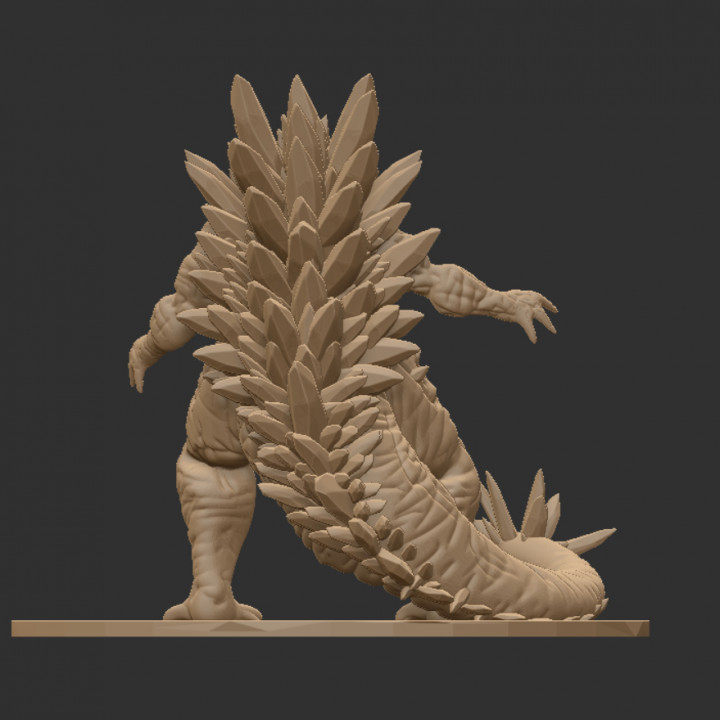3D Printable RockZilla by Quentin