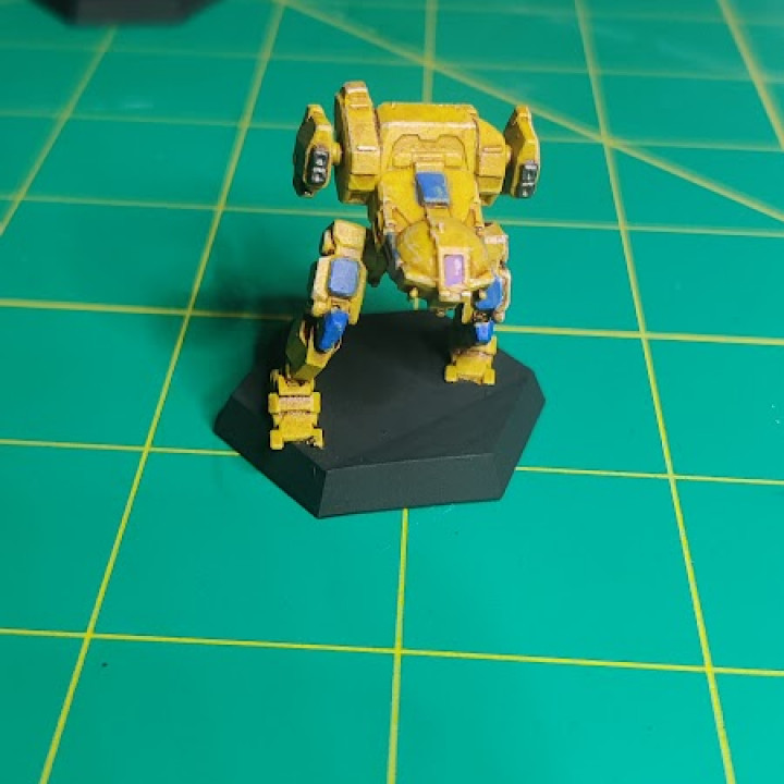 3D Print of Jenner JR-7D for Battletech by renelopez