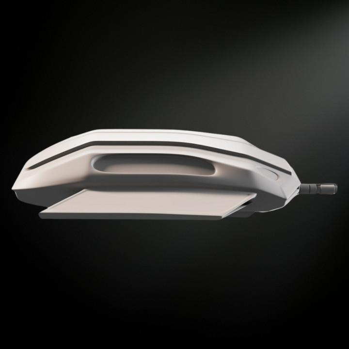 3D Printable Sci-Fi Spaceship V by WargamesCo