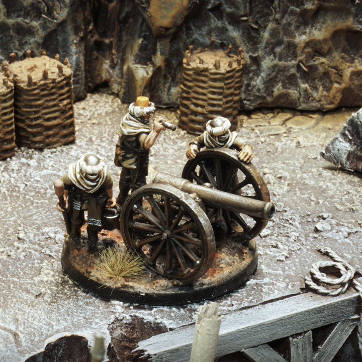 3D Printable SLUDGE Keth Field Gun by sean sutter