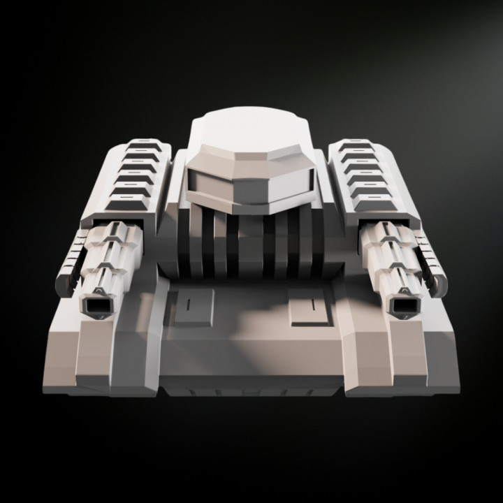 3D Printable Sci-Fi Tank IV by WargamesCo