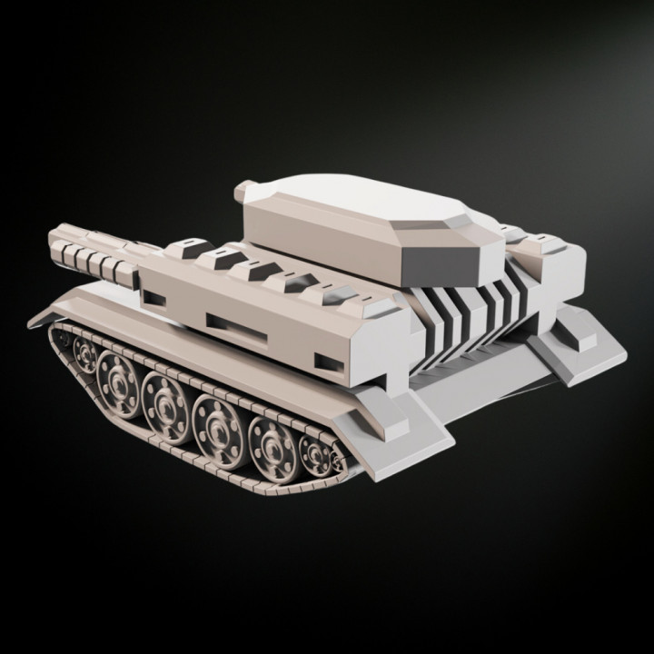 3D Printable Sci-Fi Tank IV by WargamesCo
