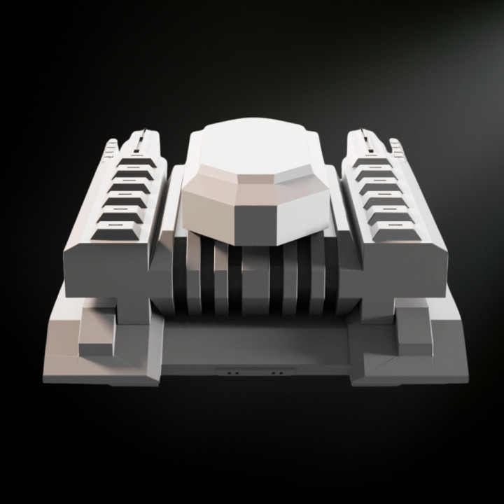3D Printable Sci-Fi Tank IV by WargamesCo