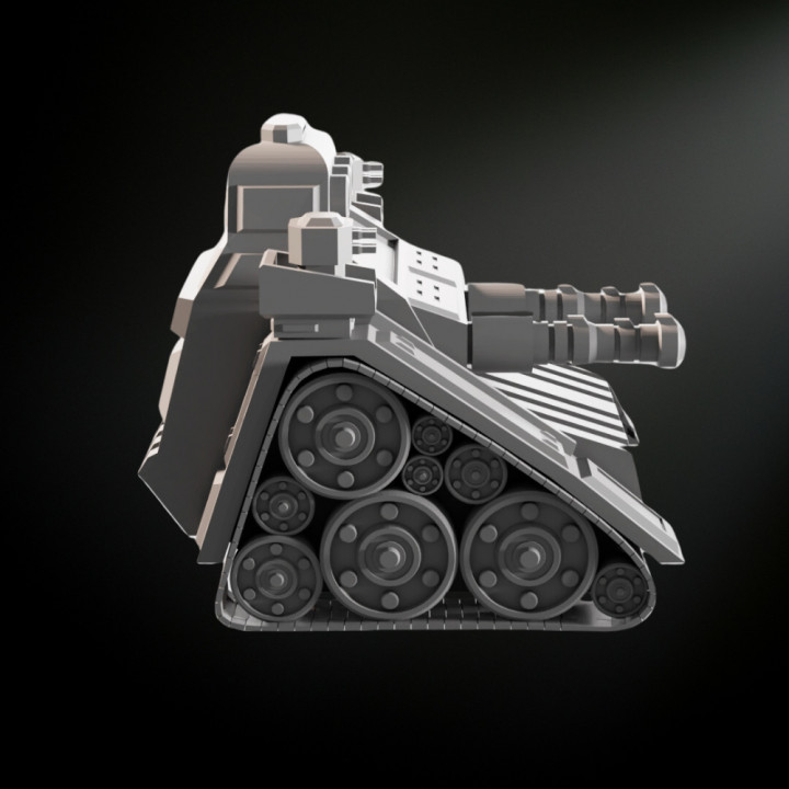 3D Printable Sci-Fi Tank VI by WargamesCo